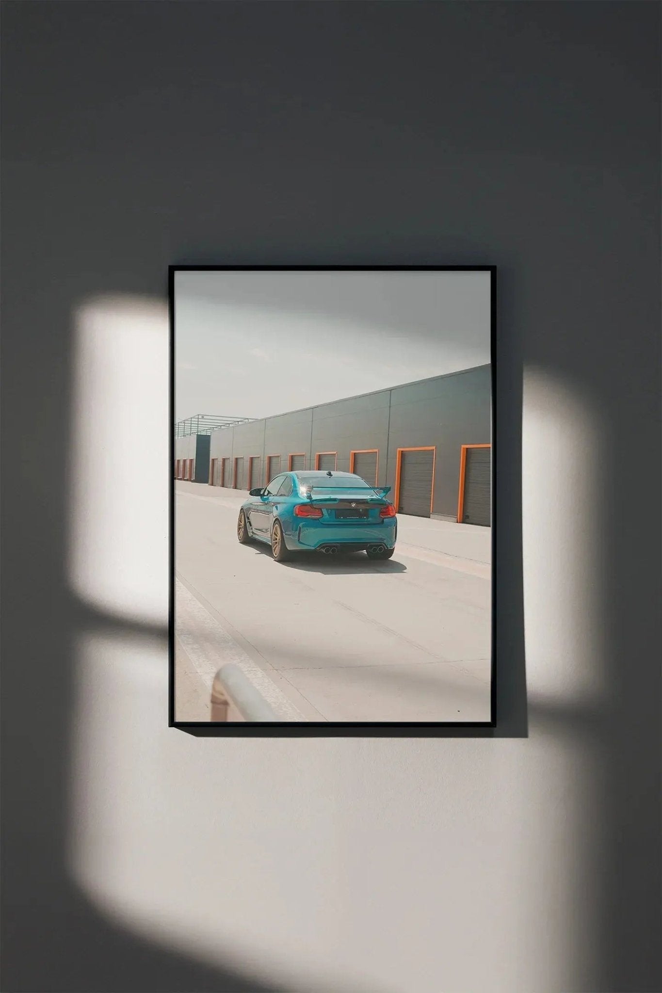 BMW Poste Rear View Print - No Frame – North Shutter